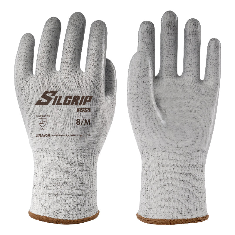 LANON Protection Heat Resistant Silicone Oven Gloves with Fingers